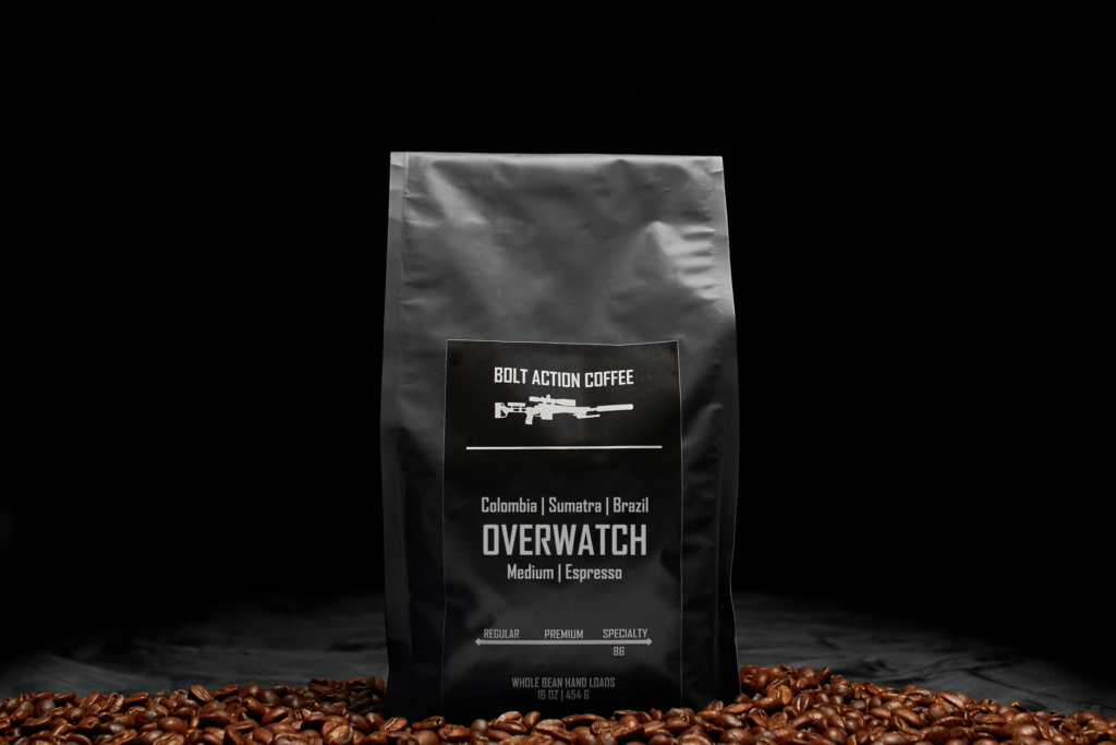 Bolt Action Coffee - Overwatch - Medium Roast Espresso, Specialty ...
